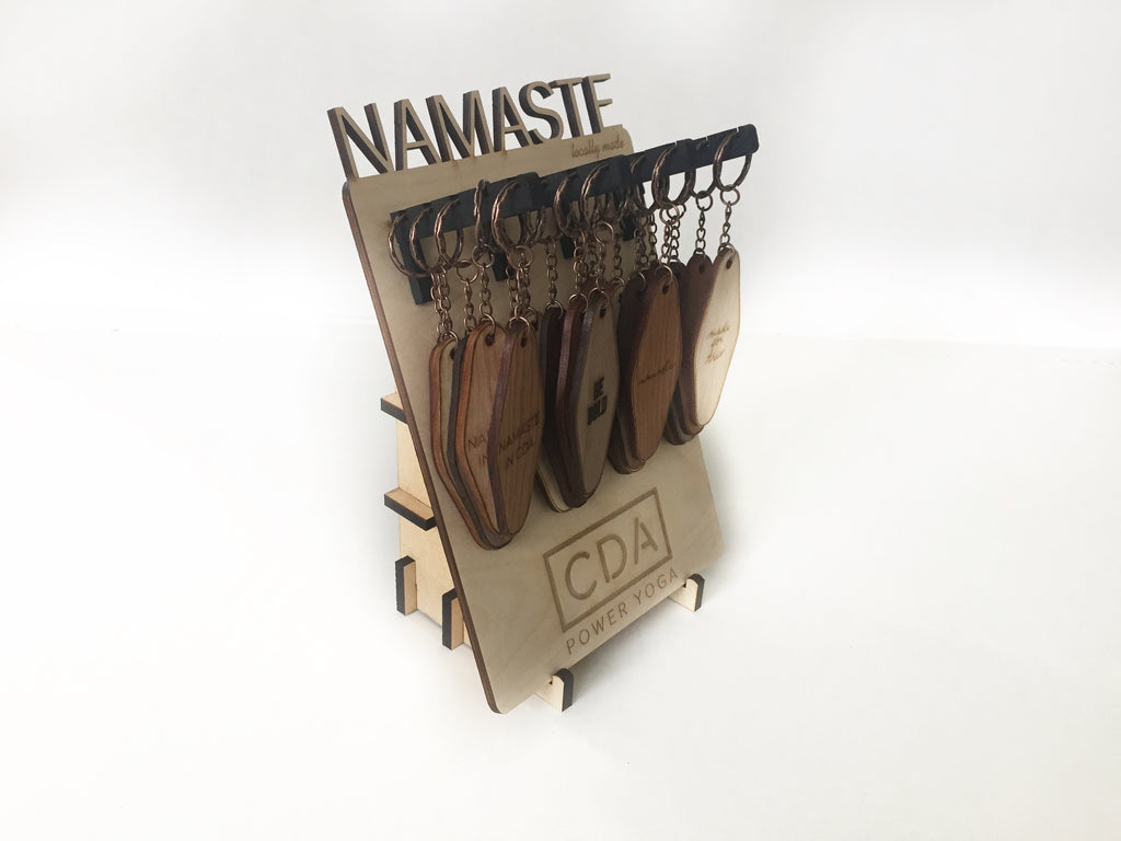 Keychain Display Stand Custom with your logo - POS Retail Display - Cr ...