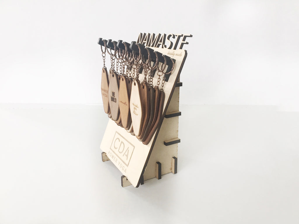 Keychain Display Stand Custom with your logo - POS Retail Display - Cr ...