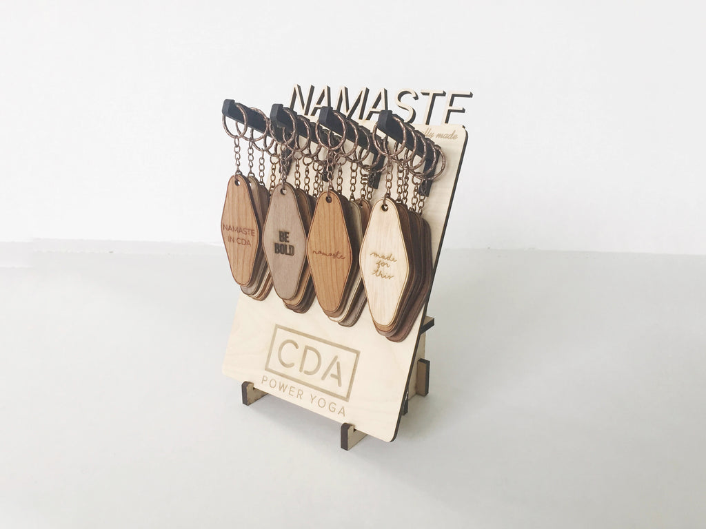 Keychain Display Stand Custom with your logo - POS Retail Display - Cr ...