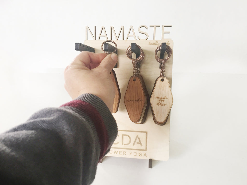 Keychain Display Stand Custom with your logo - POS Retail Display - Cr ...